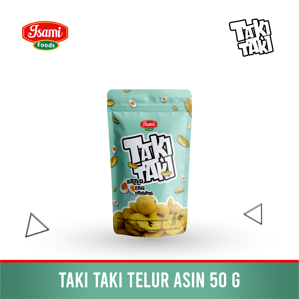 Jual Cemilan Enak Taki Taki Salted Egg Original 50 gr | Shopee Indonesia