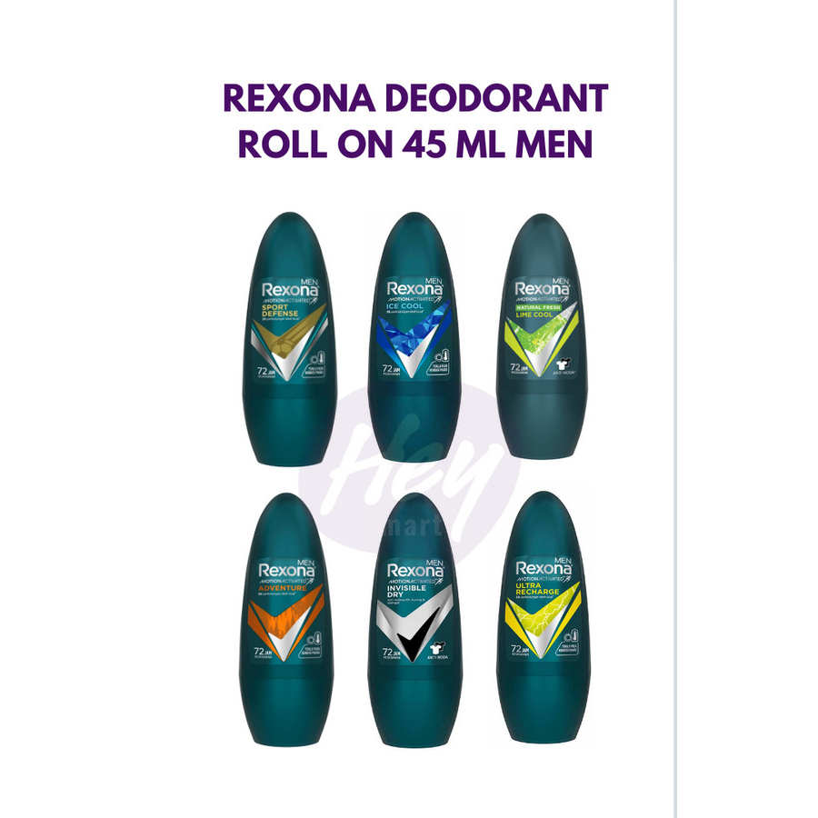 Jual Rexona Men Motion Sense Deodorant Roll On All Variant 50 ml ...