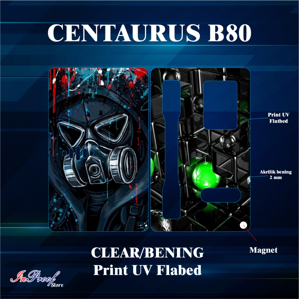 Jual Backdoor CENTAURUS B80 Print UV Custom | Shopee Indonesia