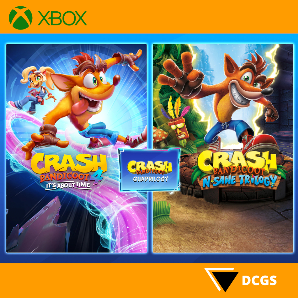 Jual Crash Bandicoot Quadrilogy Bundle - Xbox One Series S|X Redeem ...