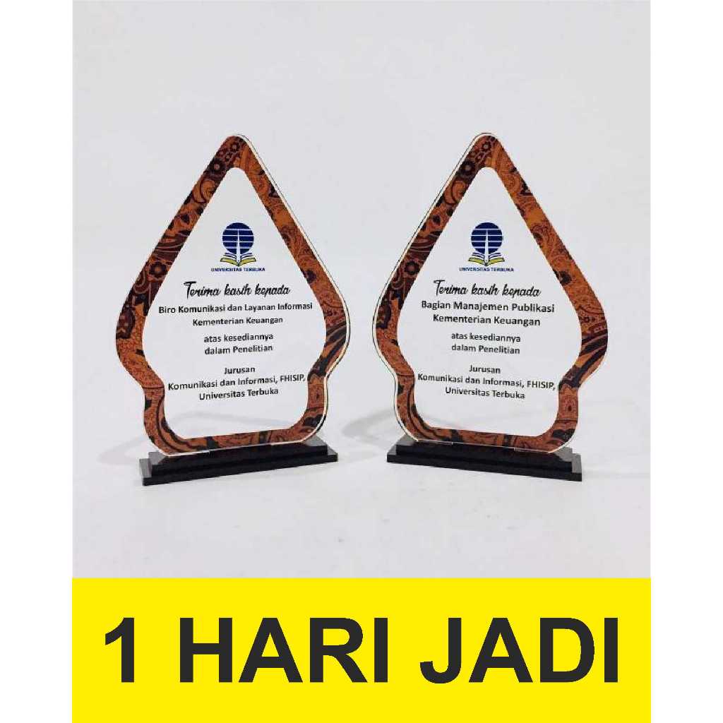 Jual Plakat Akrilik - Plakat Wisuda - Plakat Murah - Plakat Acrylic ...