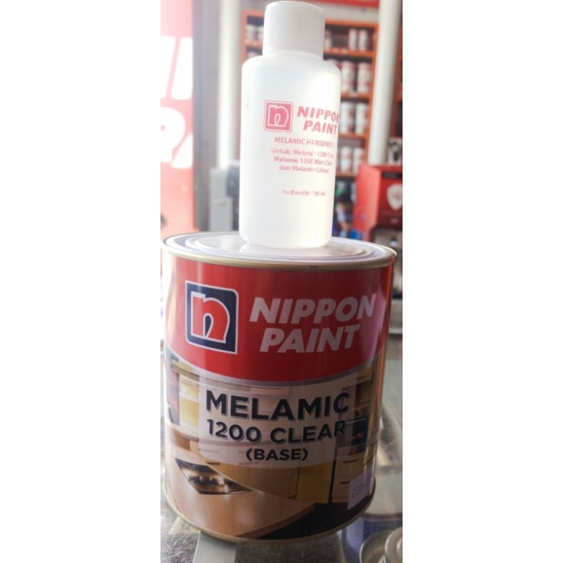 Jual Melamic Nippon paint/pernis kayu murah / melamic 2 komponen ...