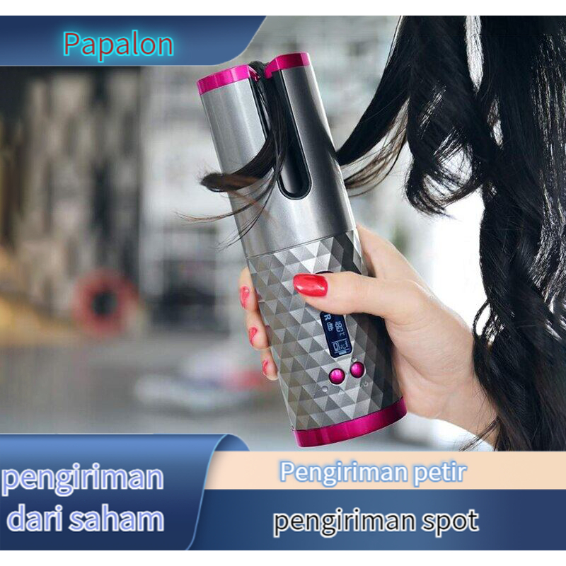 Jual Alat Pengeriting Otomatis Hair Curler Cordless Automatic Catokan ...