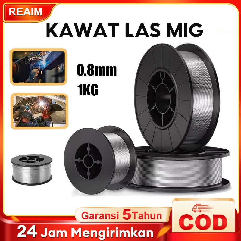Jual Kawat las mig 1mm 1kg Kawat Las Flux Cored Gasless 0.8 mm 1 kg 0.8 mm 1 kg Welding Core ...