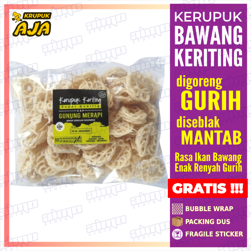 Jual KERUPUK SEBLAK SAMBAL KRUPUK KERITING KECIL Mentah Krupuk Seblak ...