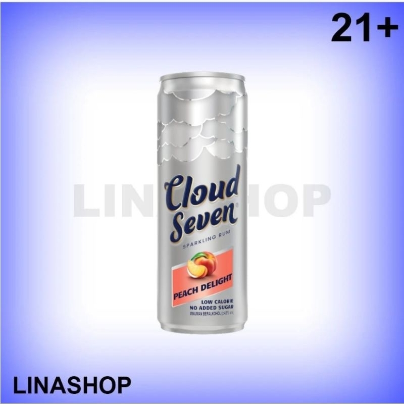 Jual Cloud Seven Peach Delight 350 Ml | Shopee Indonesia