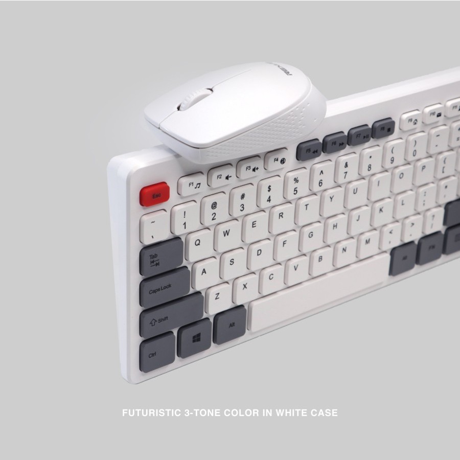 Jual Rexus KM8 Bundle Combo Office Keyboard + Mouse Wireless | Shopee ...