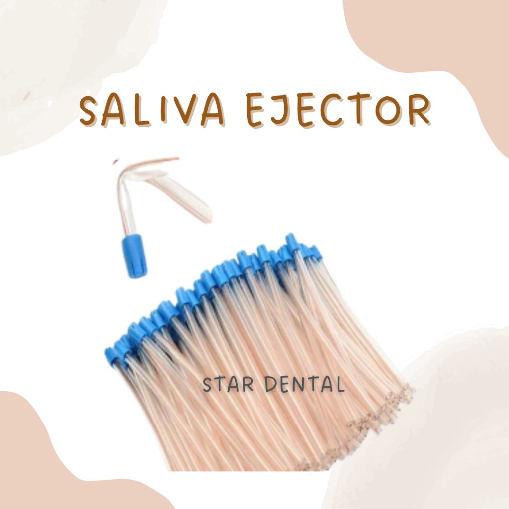Jual Saliva ejector isi 100 tip biru bening onemed suction saliva ...