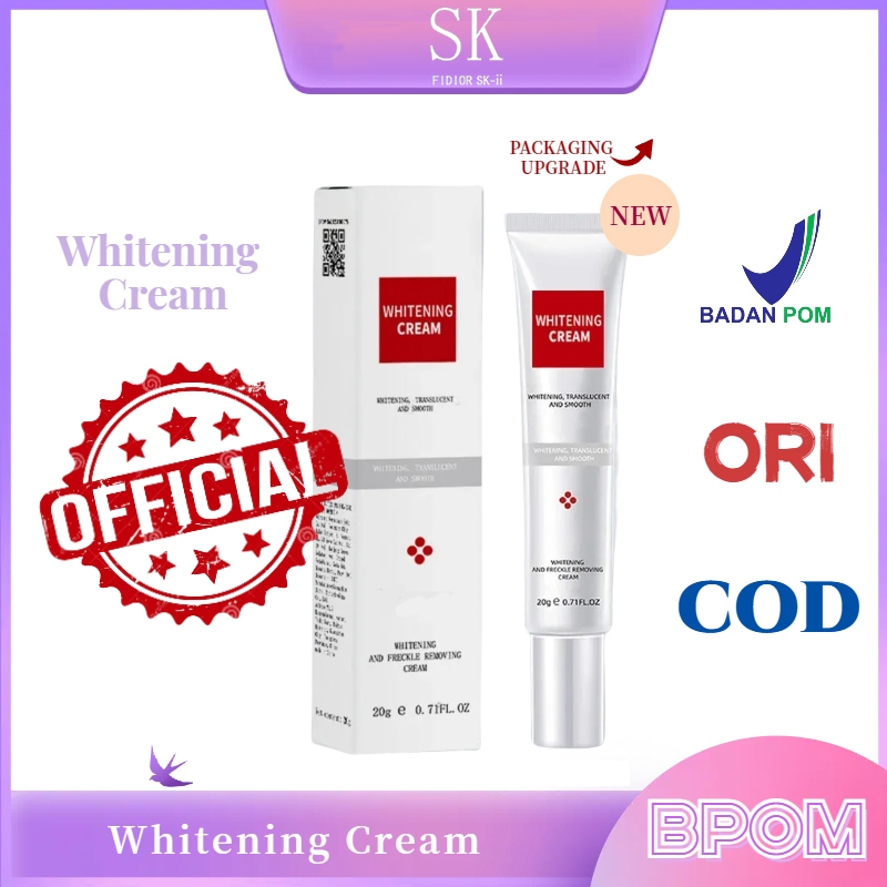 Jual ⭐️COD BPOM⭐️New Packaging Whitening krim pemutih Freckle Original ...