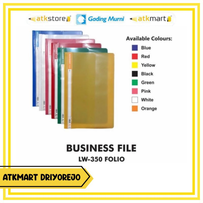 Jual V-TEC BUSINESS FILE LW-350 UKURAN F4 FOLIO - MAP SNAIL - MAP SNELL ...