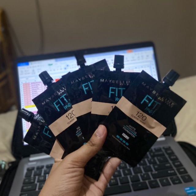 Jual MAYBELLINE FIT ME MATTE PORELESS KEMASAN SACHET | Shopee Indonesia