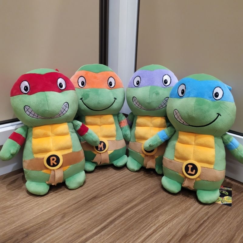 Jual Teenage Mutant Ninja Turtles Plush Nickelodeon boneka kura kura ...