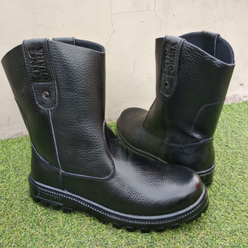 Jual Sepatu Boot Safety Kulit King 805 Pria ( Produksi Sendiri ...