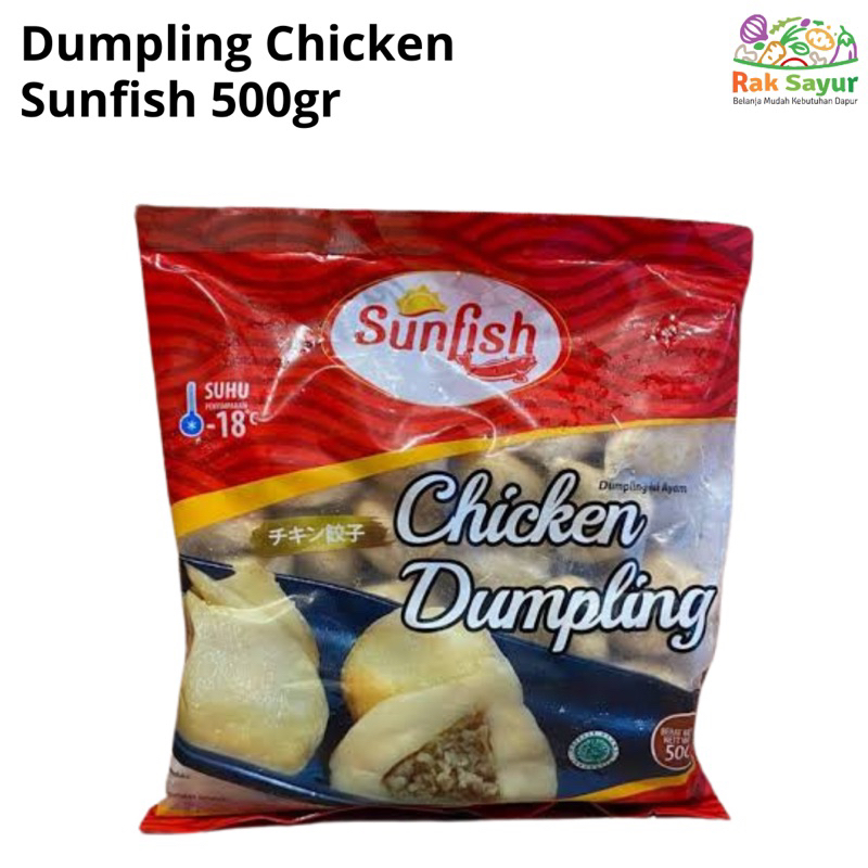 Jual Dumpling Chicken Sunfish 500gr Dumpling Isi Ayam Frozen Food Rak ...