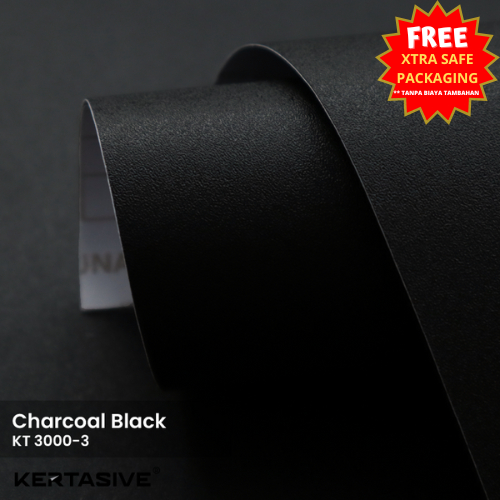 Jual Charcoal Black Kertasive PVC Interior Film | Shopee Indonesia