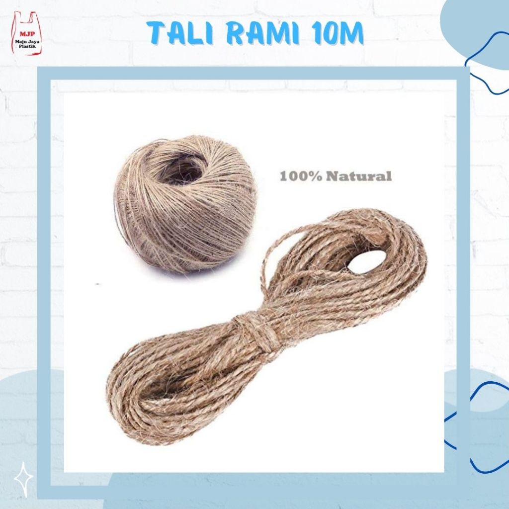 Jual Tali Goni Tali Rami 2 ply [10 Meter] MURAH TALI GONI KECIL ...