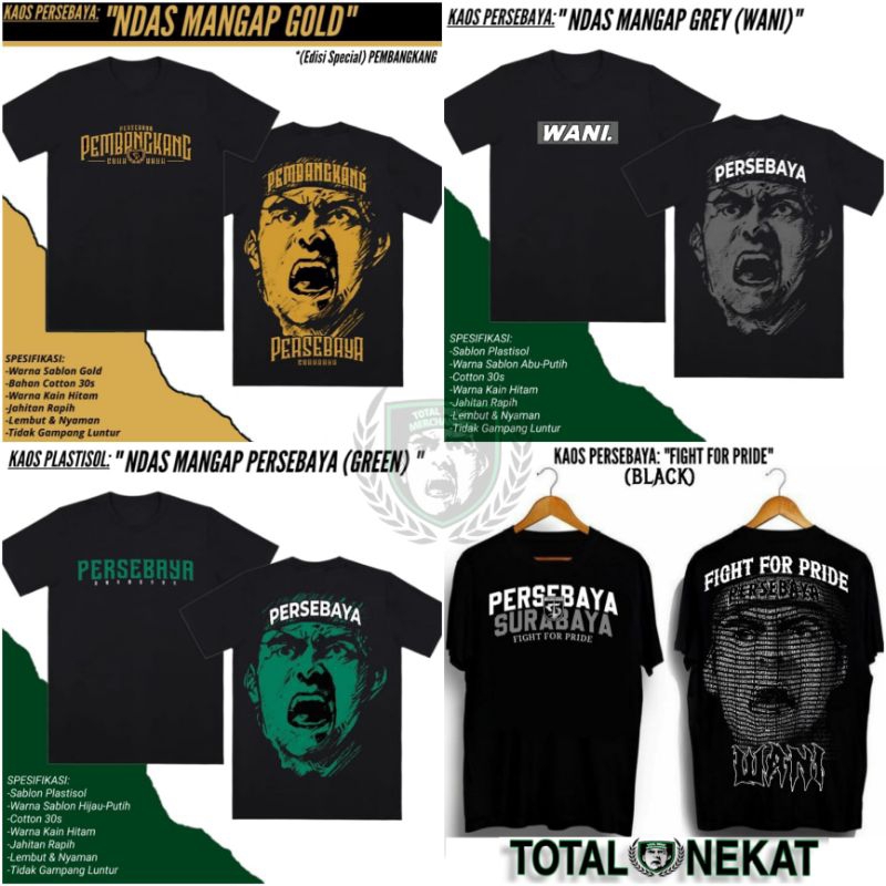 Jual Kaos persebaya tshirt bonek ndas mangap terbaru 2024 keren sablon ... Jual Kaos persebaya tshirt bonek ndas mangap terbaru 2024 keren sablon ...