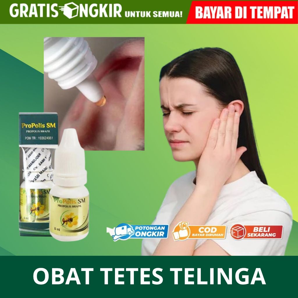 Jual Obat Tetes Telinga Gatal Berair Budeg Berdengung Congek Bernanah ...