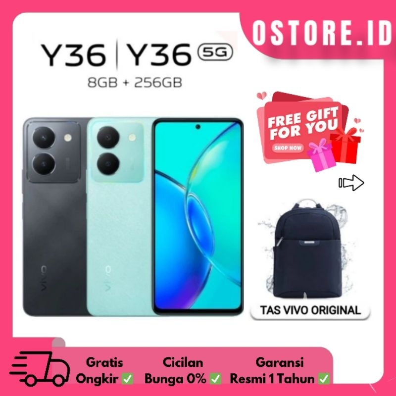 Jual Vivo Y36 8/256GB 4G/5G | Shopee Indonesia