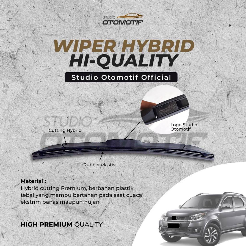 Jual WIPER RUSH TERIOS 2006-2017 HYBRID ECO 1 SET 2 PCS | Shopee Indonesia