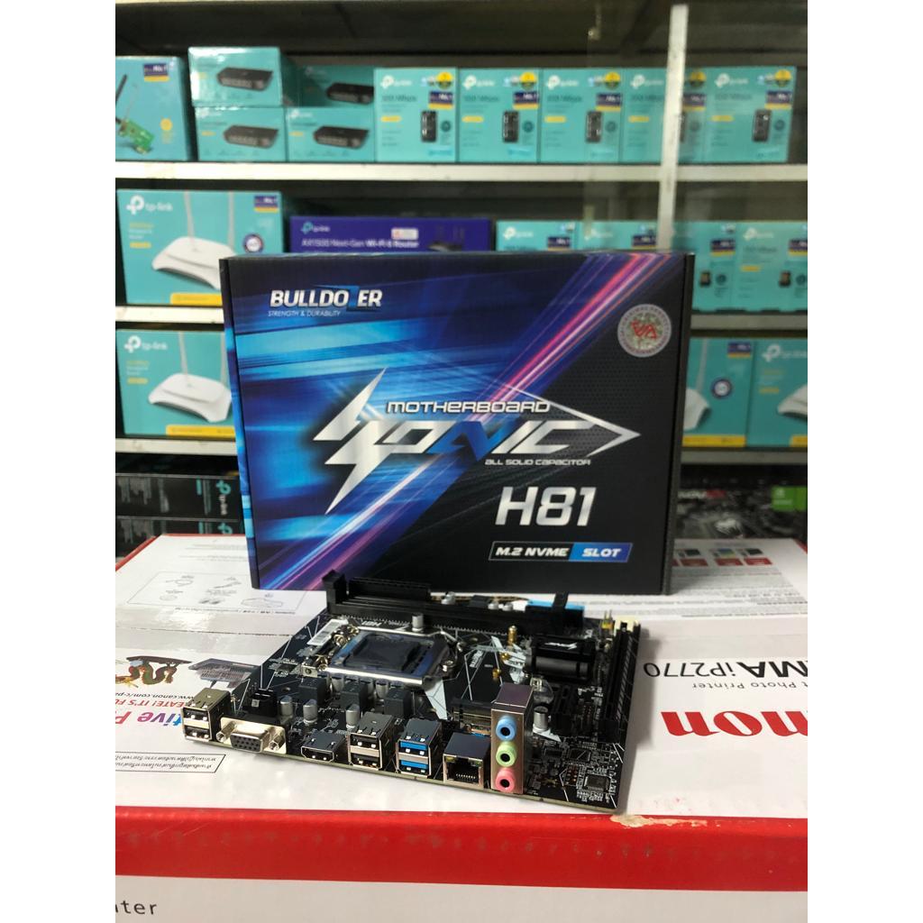 Jual MOTHERBOARD BULLDOZER H81 M2 NVME INTEL SOCKET 1150 | Shopee Indonesia