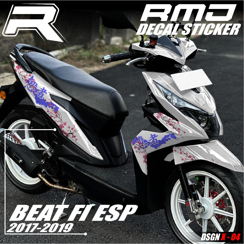 Jual TERBARU Decal Sticker Honda Beat Esp Street 2016 2017 2018 2019 ...