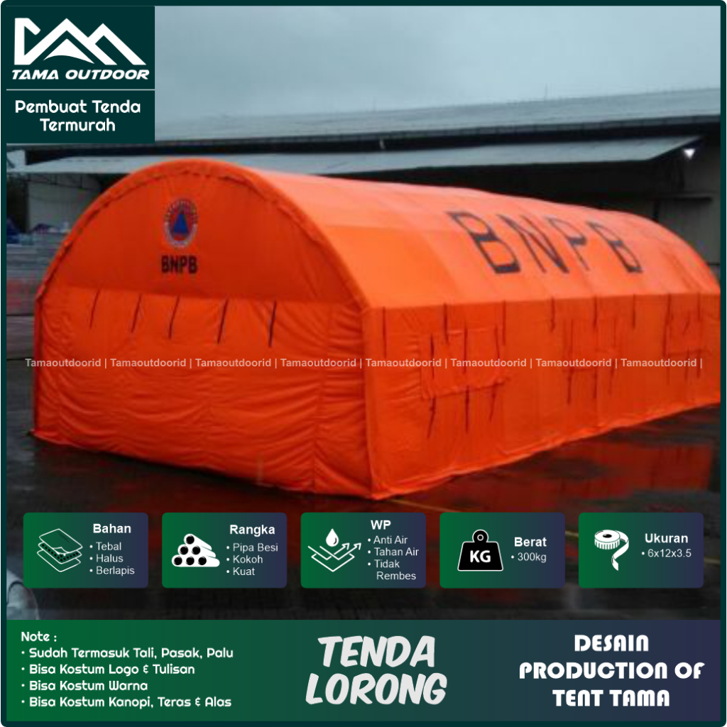 Jual Tenda Oval Lorong Kesehatan - Bantuan Sosial Bnpb - Bpbd Kapasitas 45 Orang Serbaguna ...