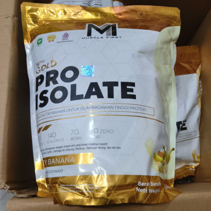 Jual Muscle First Gold Pro Isolate 5lbs 64 Serving Suplemen Whey ...