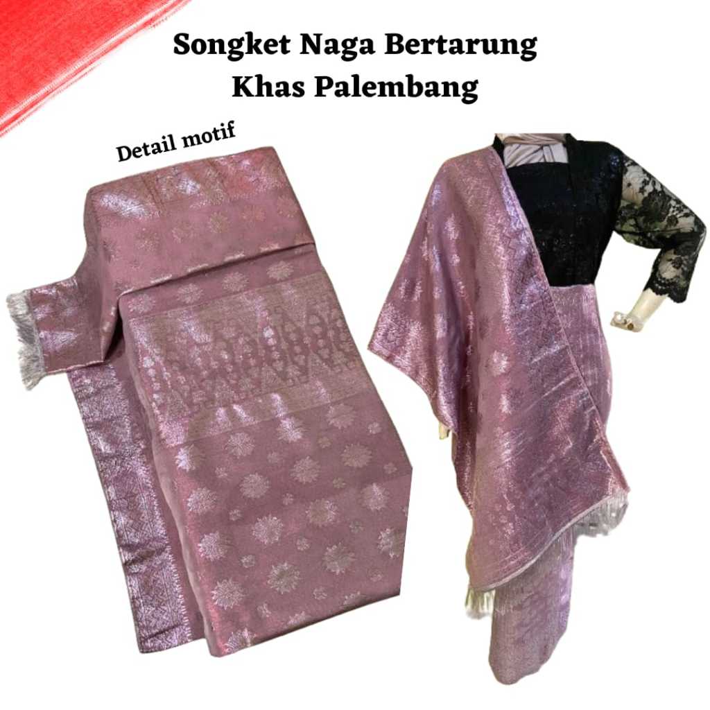 Jual Songket Pash - Songket Cantik Manis Silver Khas Plembang Berbagai ...