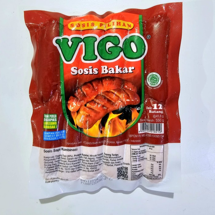 Jual Vigo Sosis Bakar 12 pcs | Shopee Indonesia