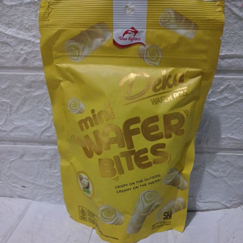 Jual DEKA WAFER ROLL MINI WAFER BITES 72GR | Shopee Indonesia