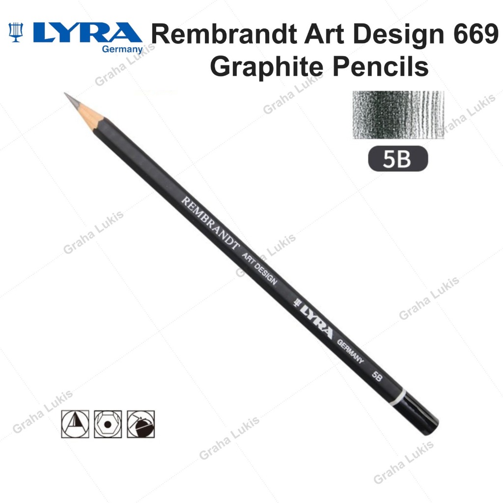 Jual Lyra Rembrandt Art Design 669 Graphite Pencils - SATUAN | Shopee Indonesia