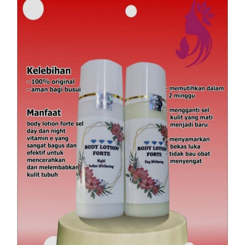 Jual (ORGINAL) HB FORTE WHITENING DOSIS TINGGI ,HB SIANG/ MALAM ...