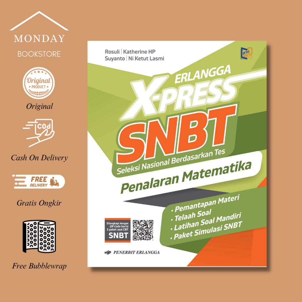 Jual ERLANGGA X-PRESS SNBT: PENALARAN MATEMATIKA | Shopee Indonesia