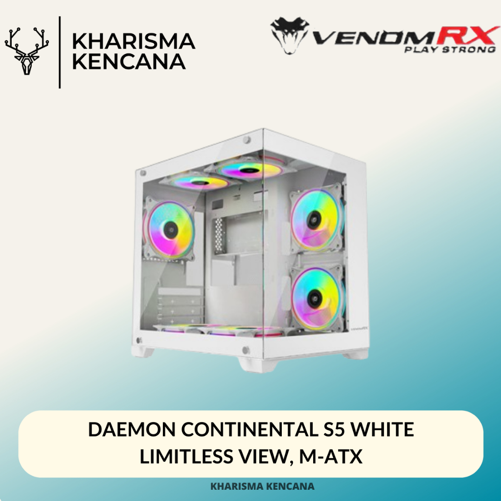 Jual CASING VENOMRX DAEMON CONTINENTAL S5 WHITE | Shopee Indonesia
