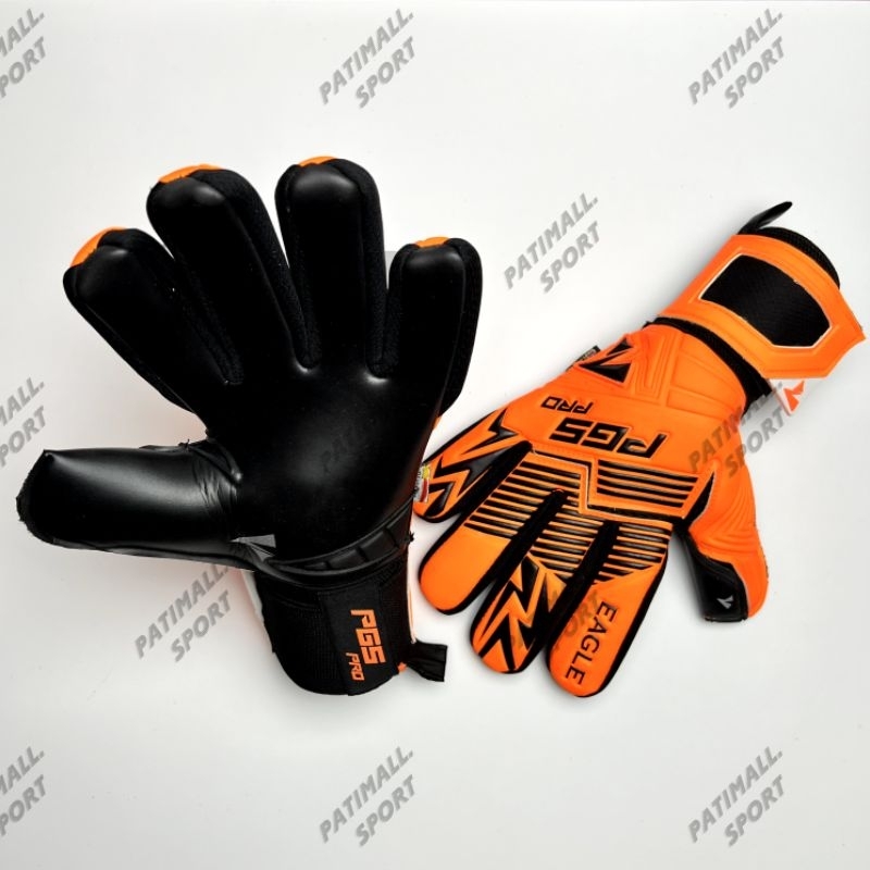 Jual FREE SABLON NAMA SARUNG TANGAN KIPER PGS PRO EAGLE SERIES HITAM ...