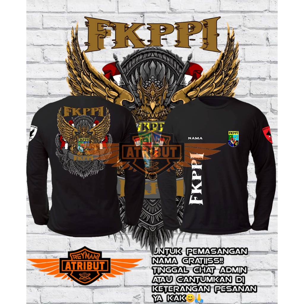 Jual kaos fkppi / kaos lengan panjang fkppi / T-Shirt fkppi / FKPPI ...