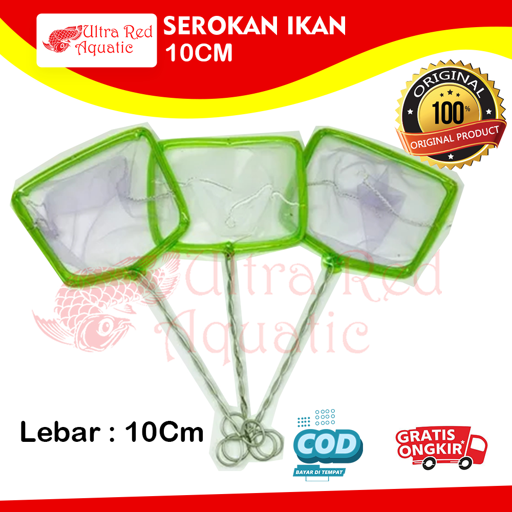 Jual Serokan Ikan 10Cm Seser Jaring Ikan 10Cm | Shopee Indonesia