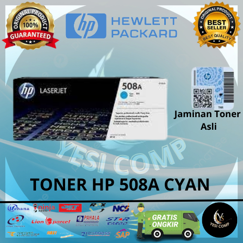 Jual Toner HP LaserJet 508A Cyan (CF361A) Original Cartridge | Shopee ...