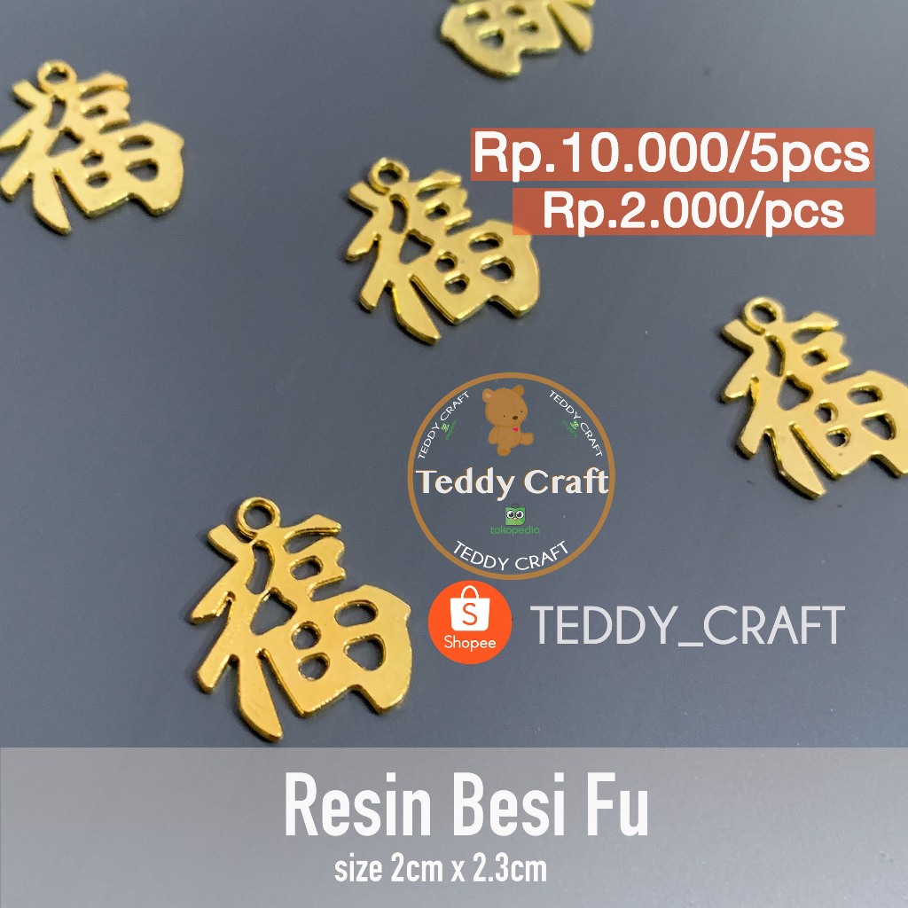 Jual Resin Imlek - Resin Besi FU Chinese New Year - Gong Xi Fa Cai ...