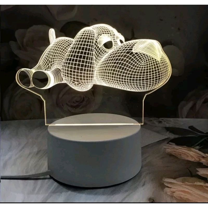 Jual lampu akrilik / lampu hias / lampu tidur | Shopee Indonesia