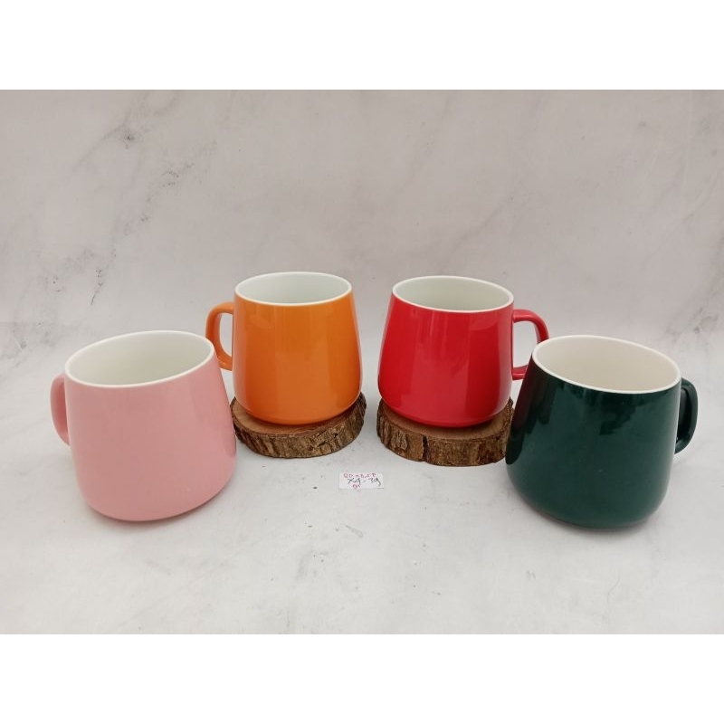 Jual [X4-39] Mug Warna SG 8x9cm(350ml)/keramik/mug aesthetic/mug cantik ...