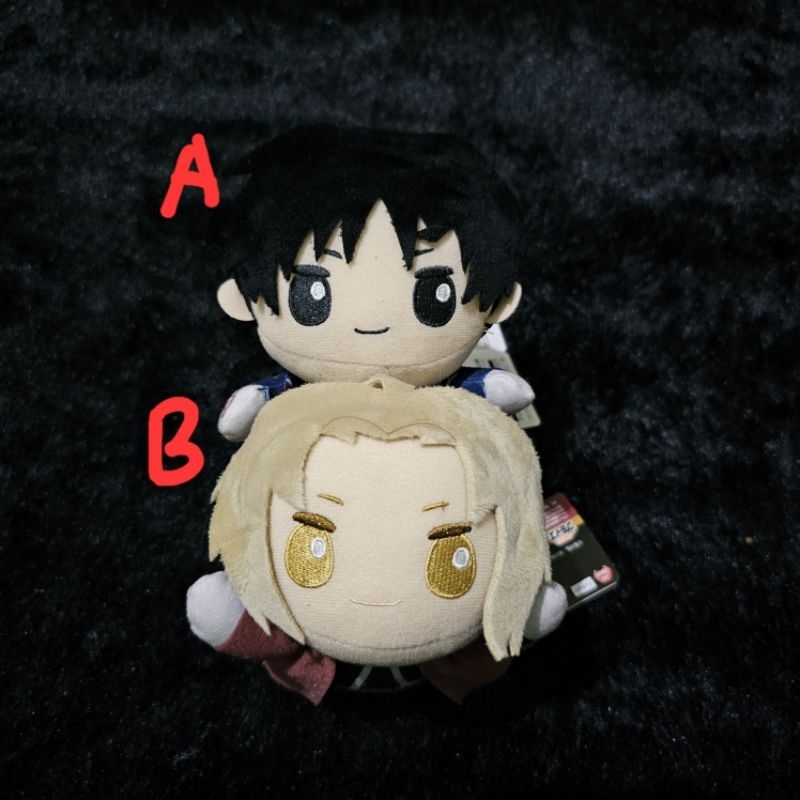 Jual nuigurumi plush fullmetal alchemist edward elric roy mustang furyu ...