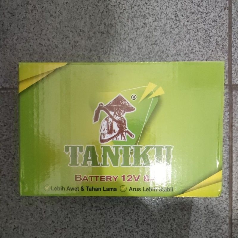Jual Baterai Taniku 12V8Ah(12V8Ah/20HR) | Shopee Indonesia