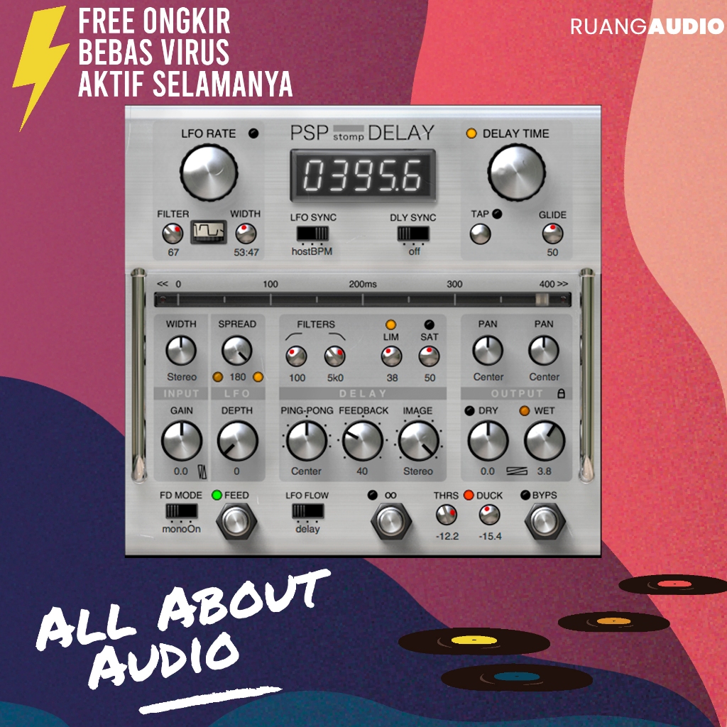 Jual VST Plugin PSP stepDelay 1.0.1 64bit WIN ( Full Activated ) | Shopee Indonesia