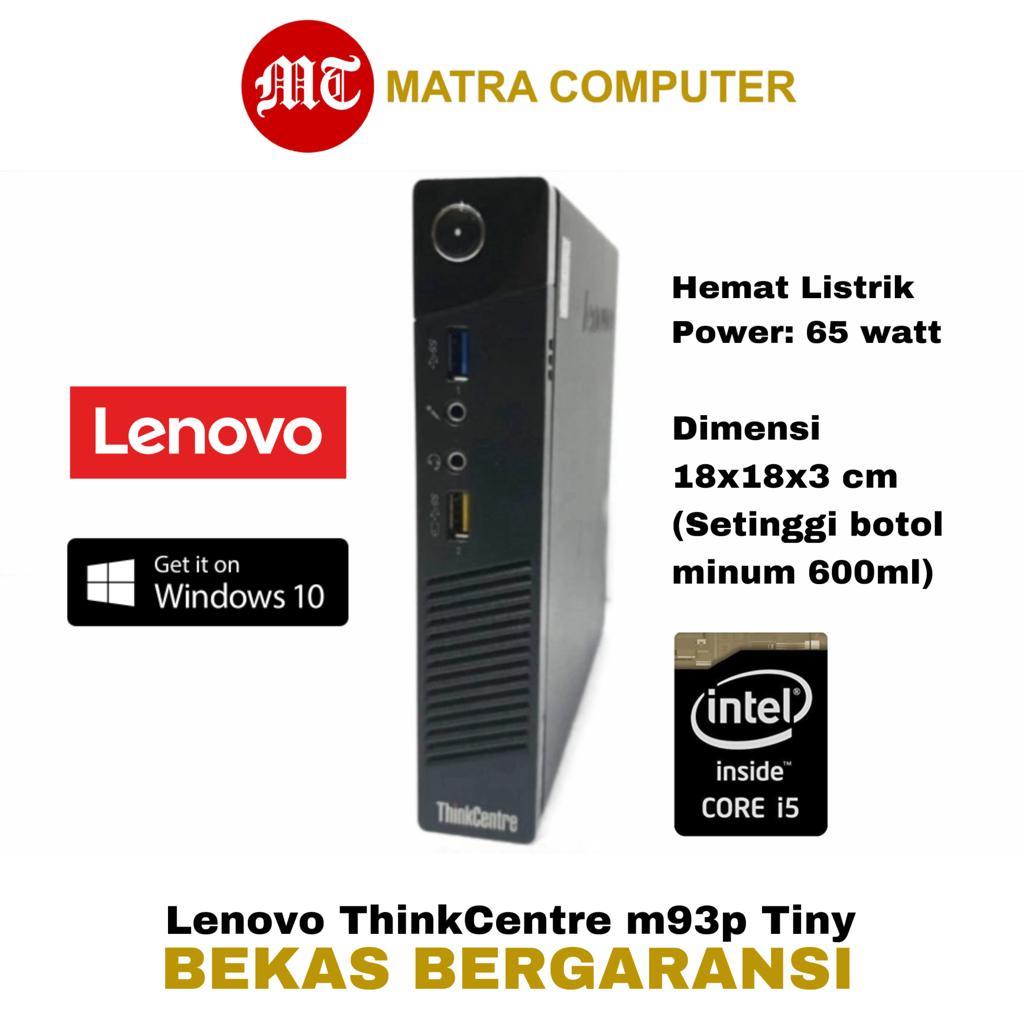 Jual PC mini lenovo thinkcentre m93p tiny - Hemat Listrik, Garansi 30 ...