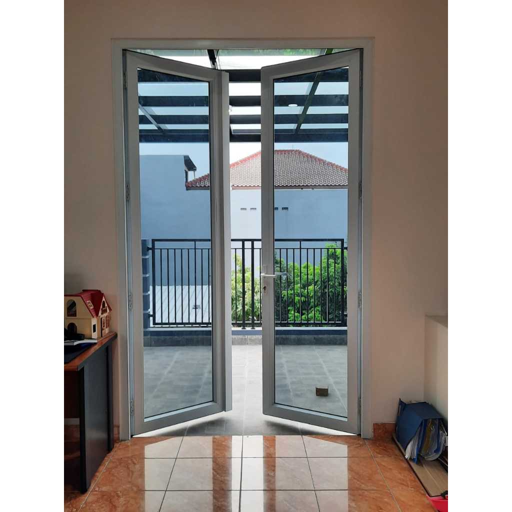 Jual PINTU UTAMA UPVC FULL KACA | Shopee Indonesia