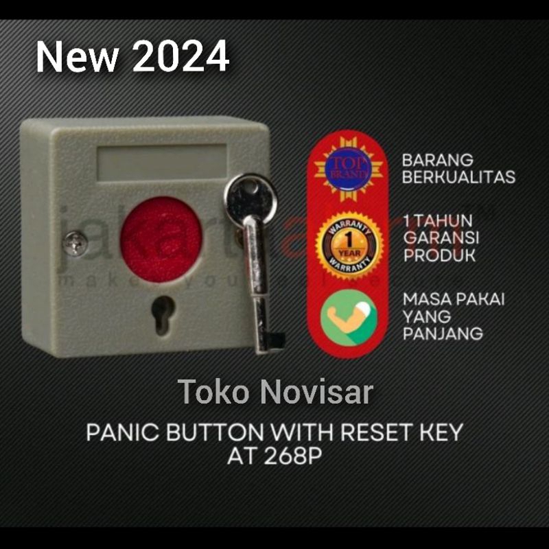 Jual tombol darurat emergency panik push button sirine alarm tombol ...