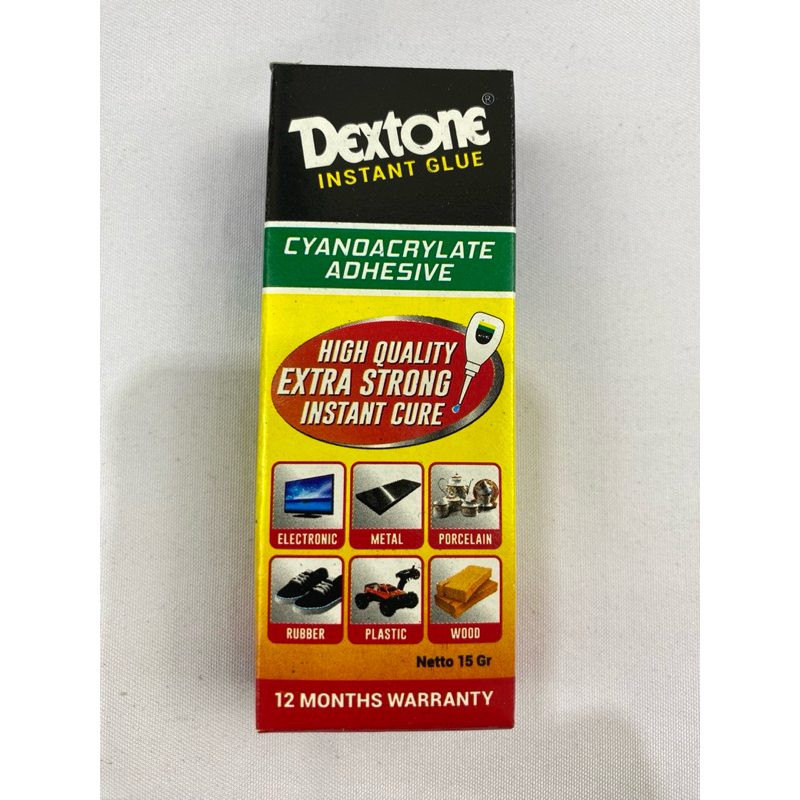 Jual Dextone Instant Glue Lem G, Cyandacrylate Adhesive Lem Korea 15gr ...