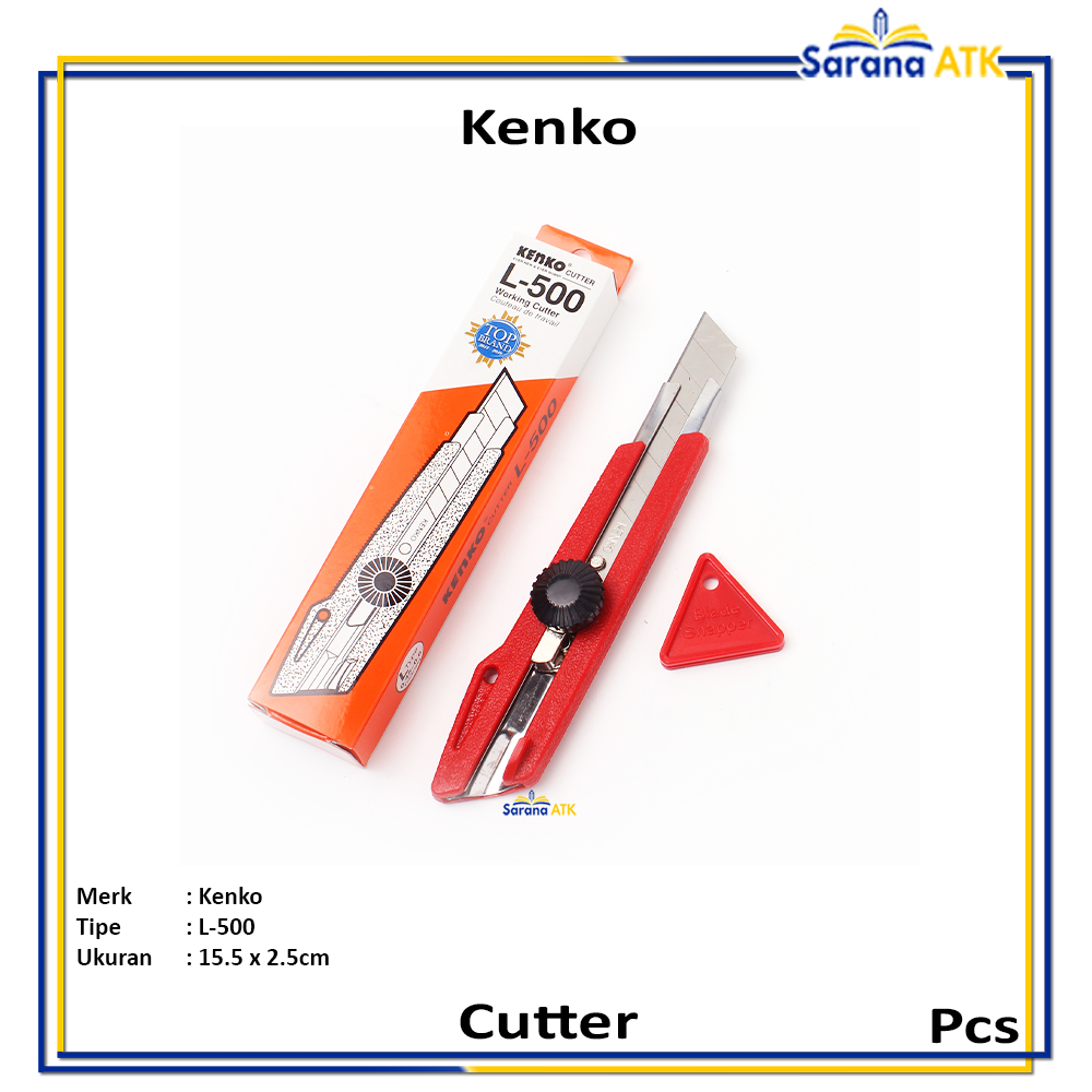 Jual Kenko – Cutter Besar L-500 – Pcs | Shopee Indonesia